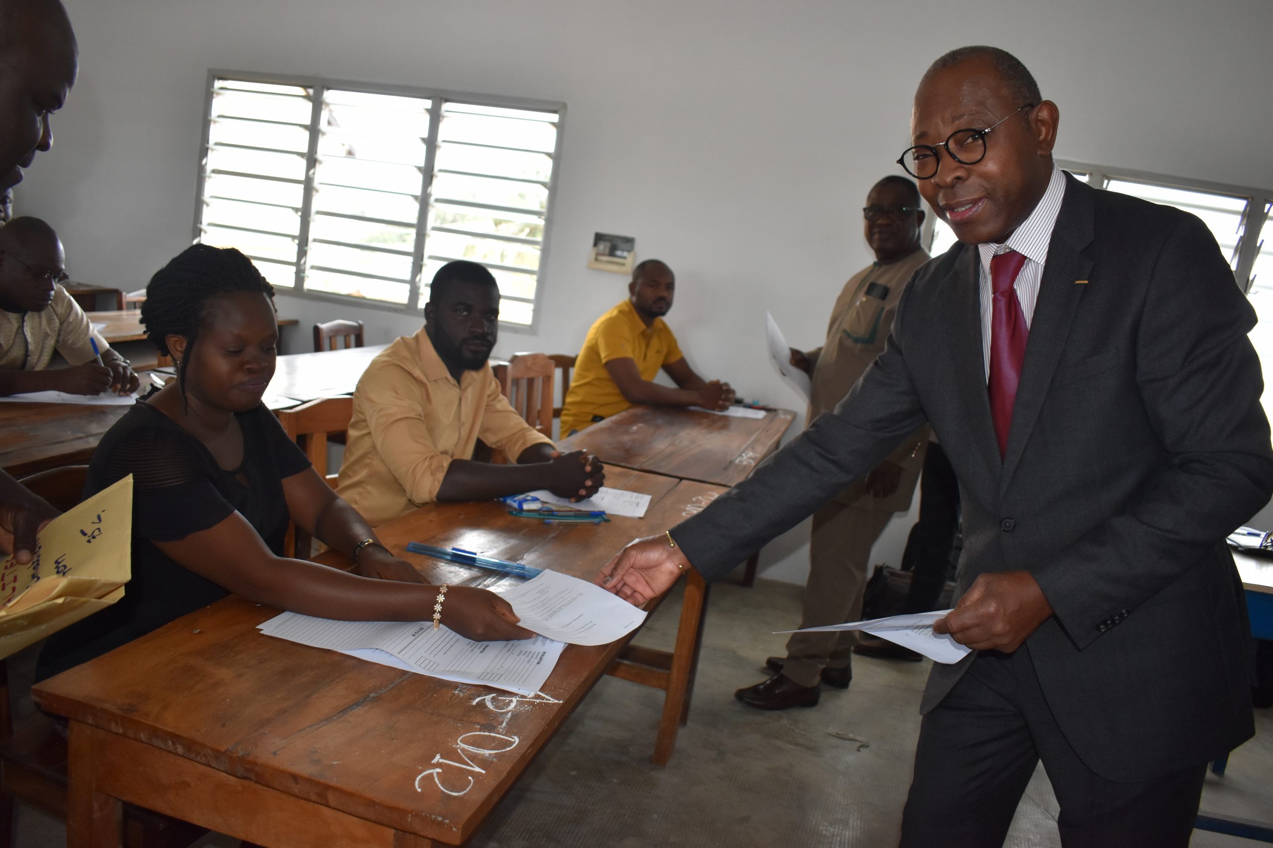 Lancement de l'évaluation finale en présentiel des bénéficiaires de la formation continue des ...