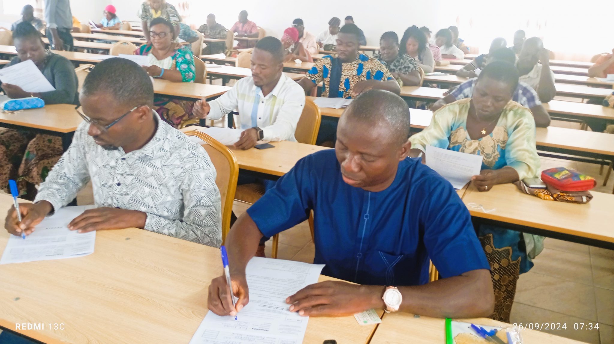 Lancement de l'évaluation finale en présentiel des bénéficiaires de la formation continue des ...